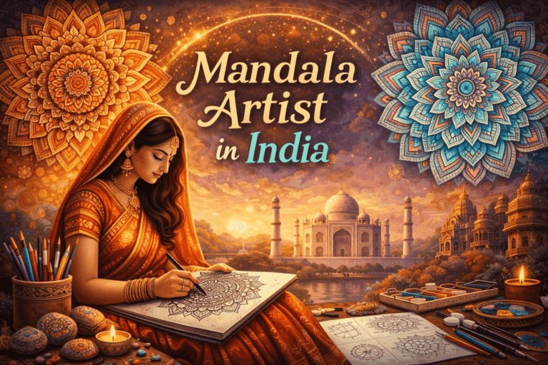 Mandala Artist in India | Best Mandala Art | Famous Mandala Artists