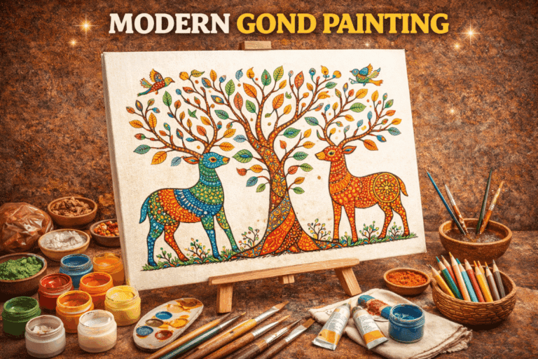 What Is Gond Art? History, Traditional & Modern Gond Painting